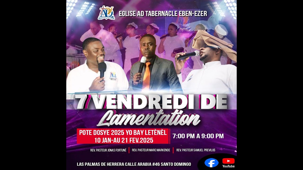 Priere Minuit Lamantasyon Pasteur Samuel Previlus Youtube