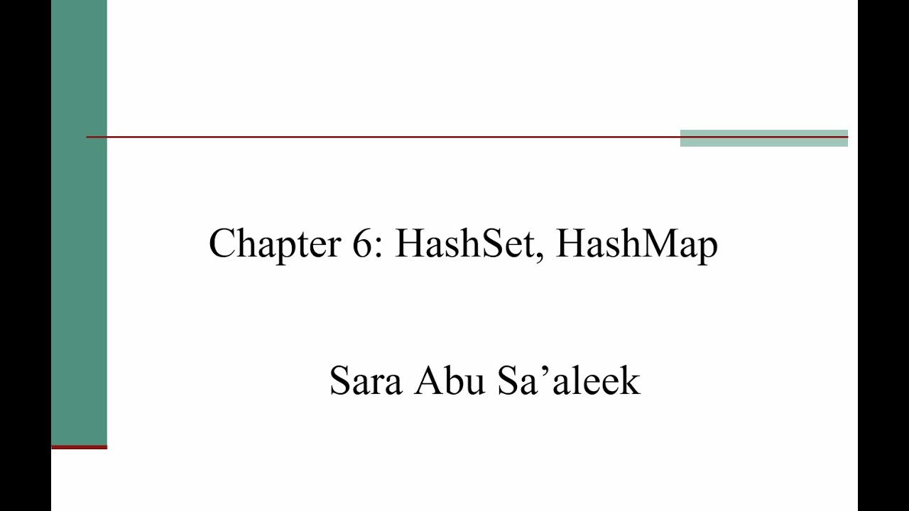 Hashmap Hashset Part 2 Youtube