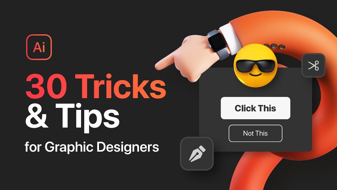 30 Illustrator Secrets Graphic Designers Must Know Youtube