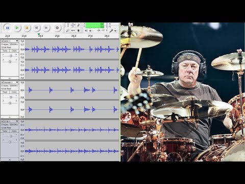 Neil Peart Isolated Drum On Rush S The Spirit Of The Radio