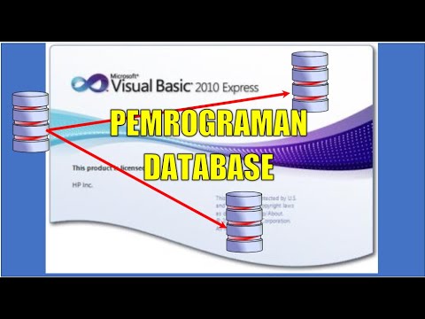 Pemrograman Database Visual Basic 2010 Youtube