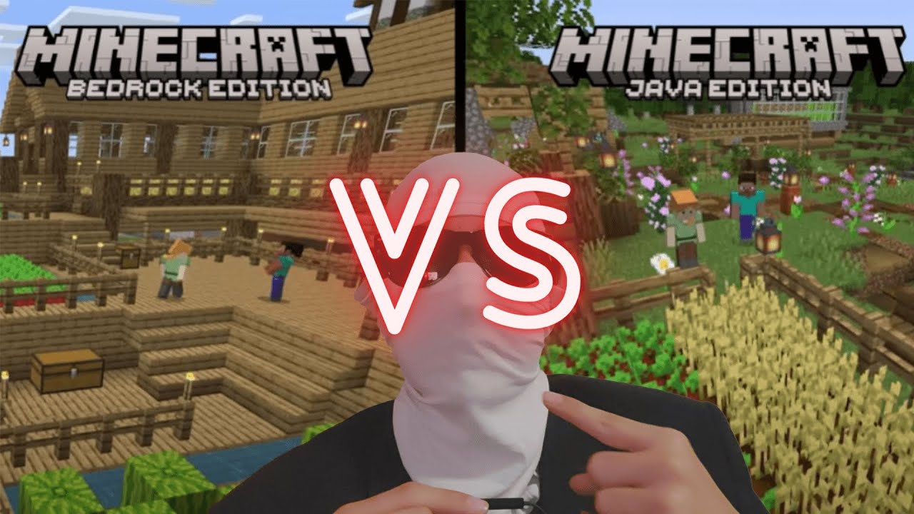 Minecraft Java Vs Minecraft Bedrock Youtube
