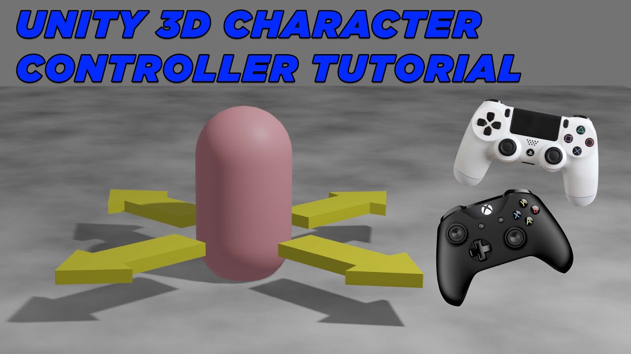 How To Make A 3d Character Controller In Unity Youtube