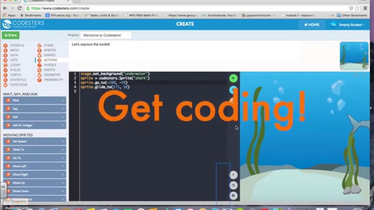 How To Use The Codesters Platform To Learn To Code Youtube