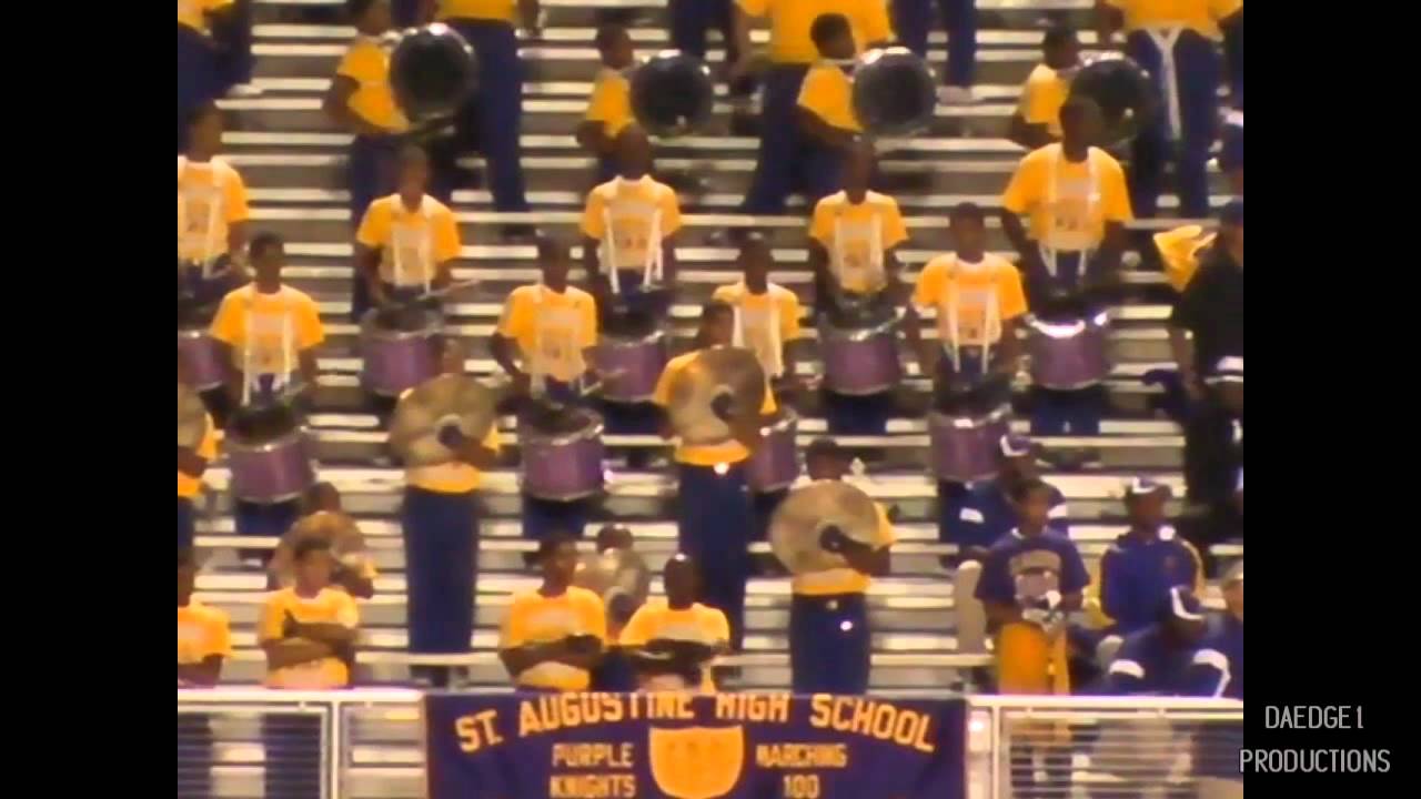St Augustine High School Marching 100 Legacy Test Youtube