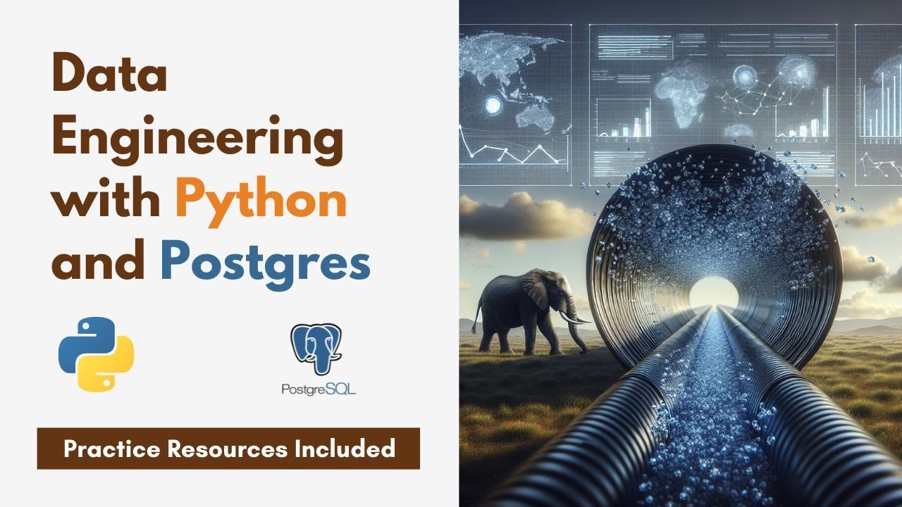 Data Engineering With Python And Postgres Course Youtube