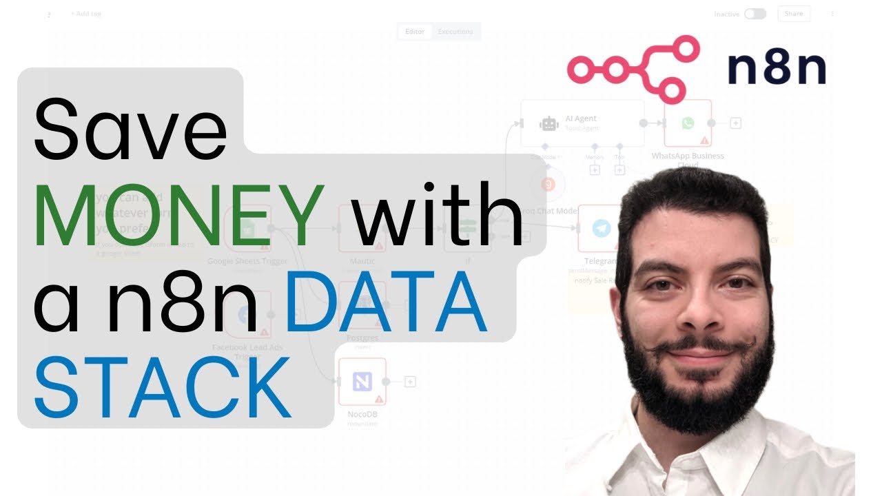 Save Money With A N8n Data Stack Youtube