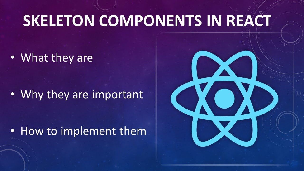Skeleton Components In Reactjs Youtube