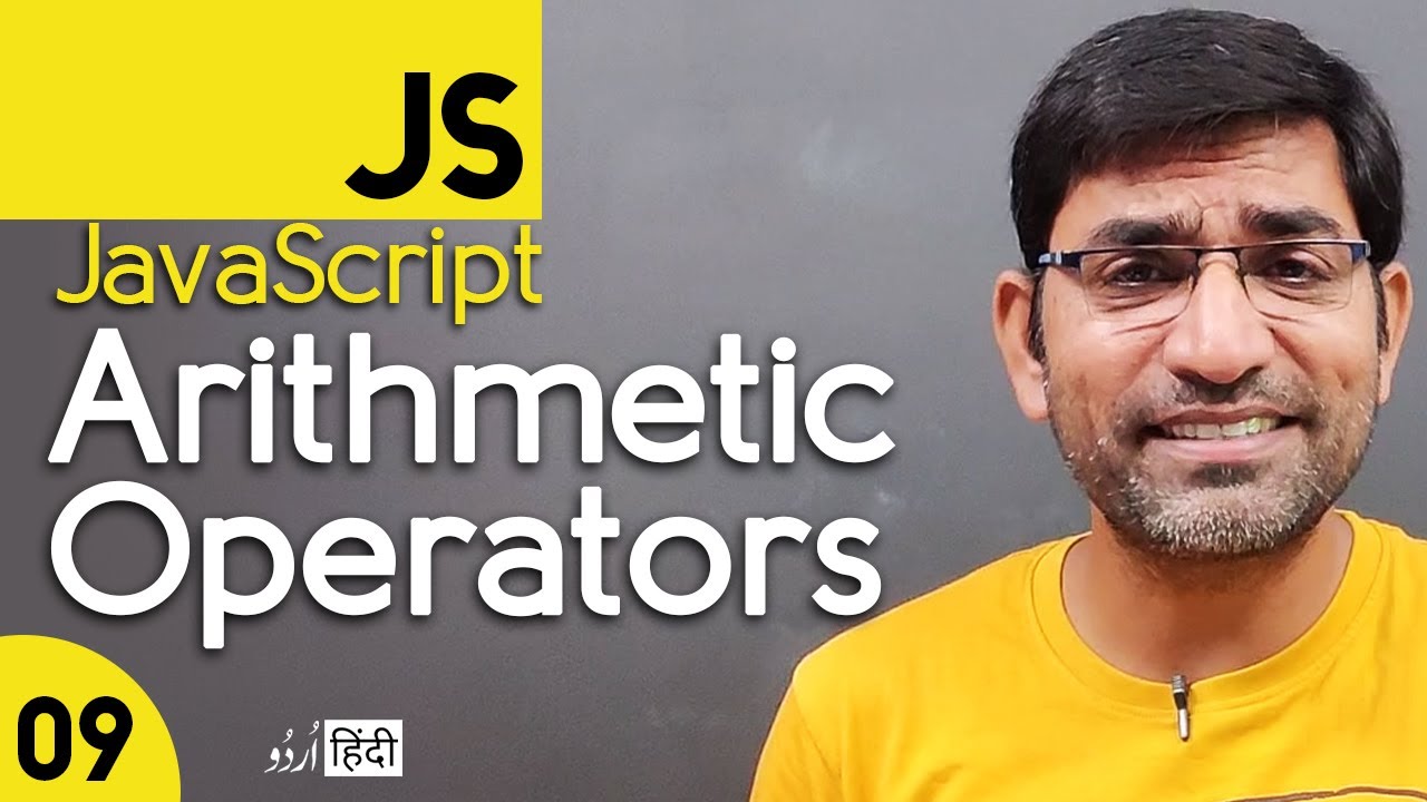 Arithmetic Operators In Javascript Tutorial In Hindi Urdu Class