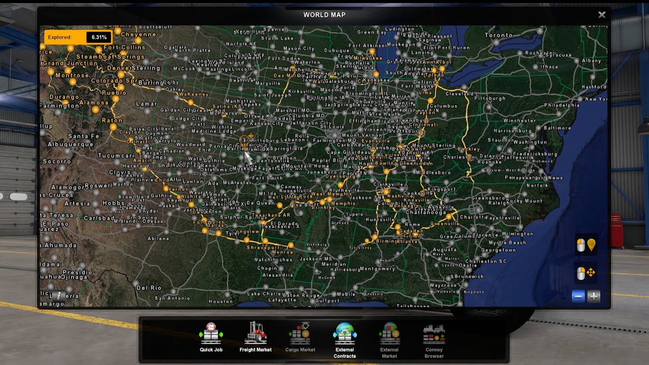 American Truck Simulator Map Mods November 2021 Youtube