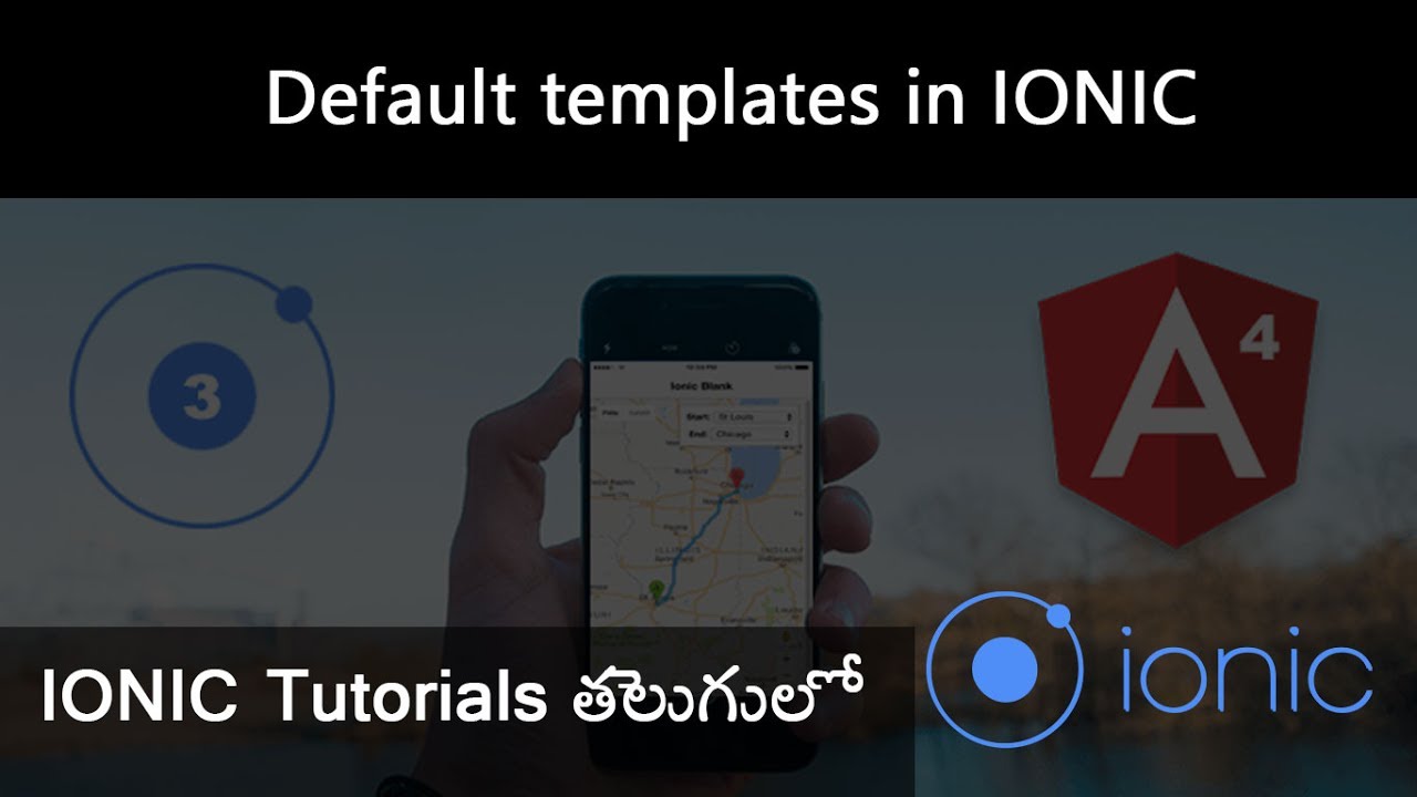 а а а іа ѓа а ѓа іа Ionic Tutorials Ionic Default Templates Youtube