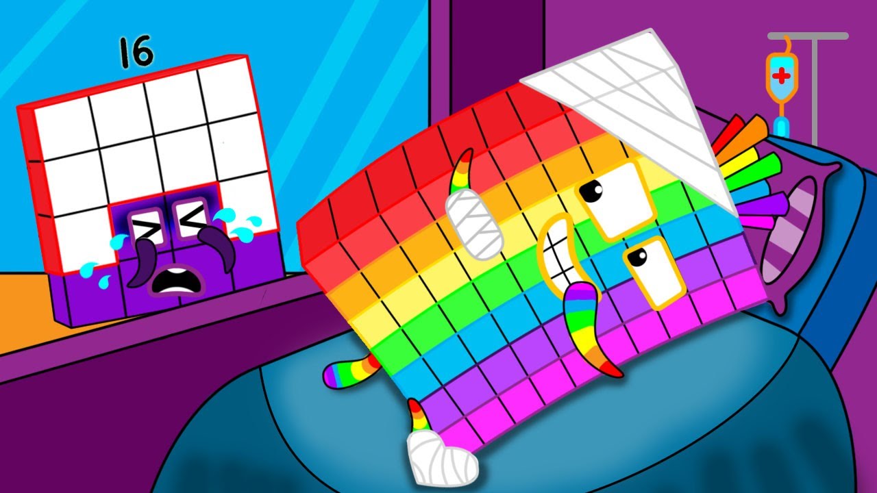 Oh No Numberblocks 70 Got Sick Numberblocks Fanmade Coloring Story