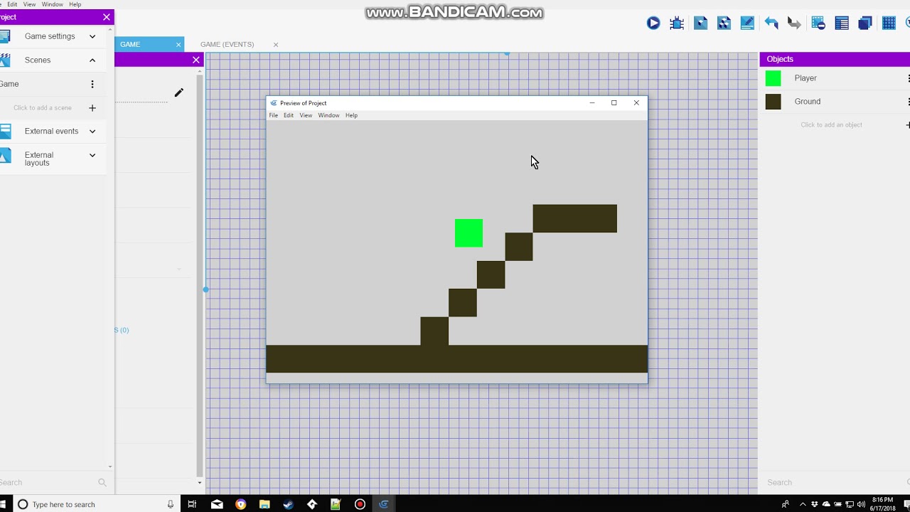 Gdevelop 5 Platformer Tutorial Part 2 Youtube
