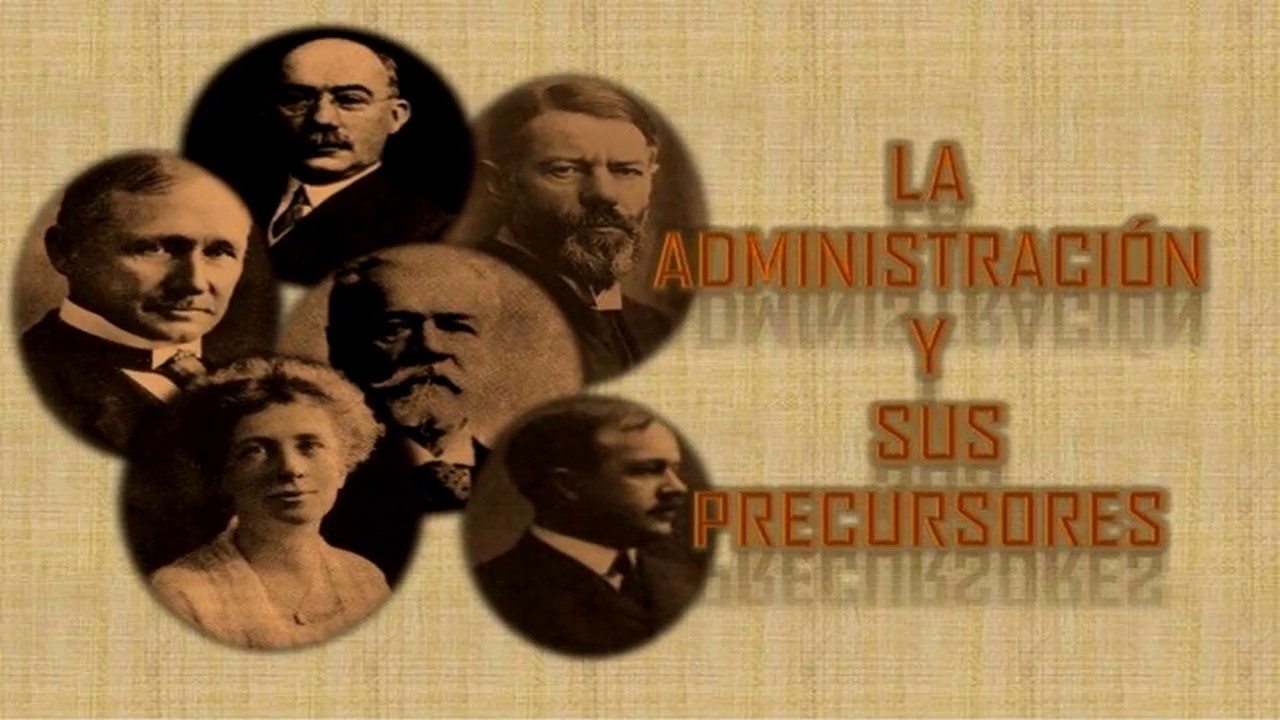 Precursores De La Administración Daniel Ruano Youtube