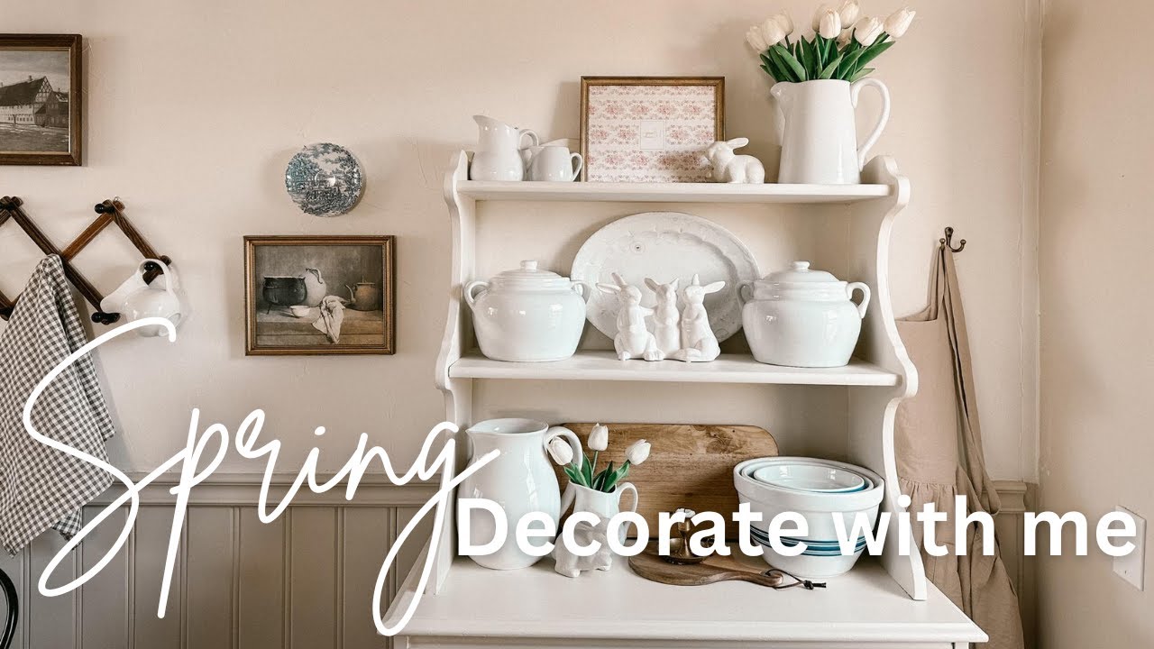 Decorating The Cottage For Spring Decor Haul Youtube