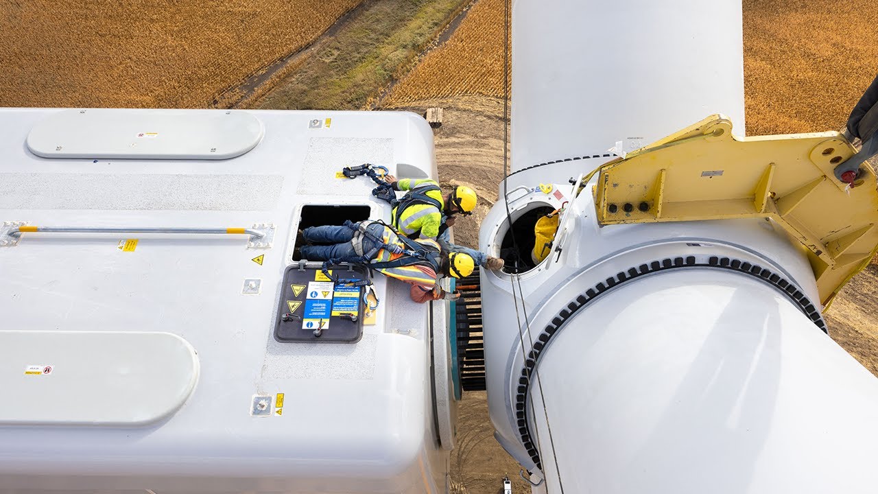 A Day In The Life At A Blattner Wind Energy Project Youtube