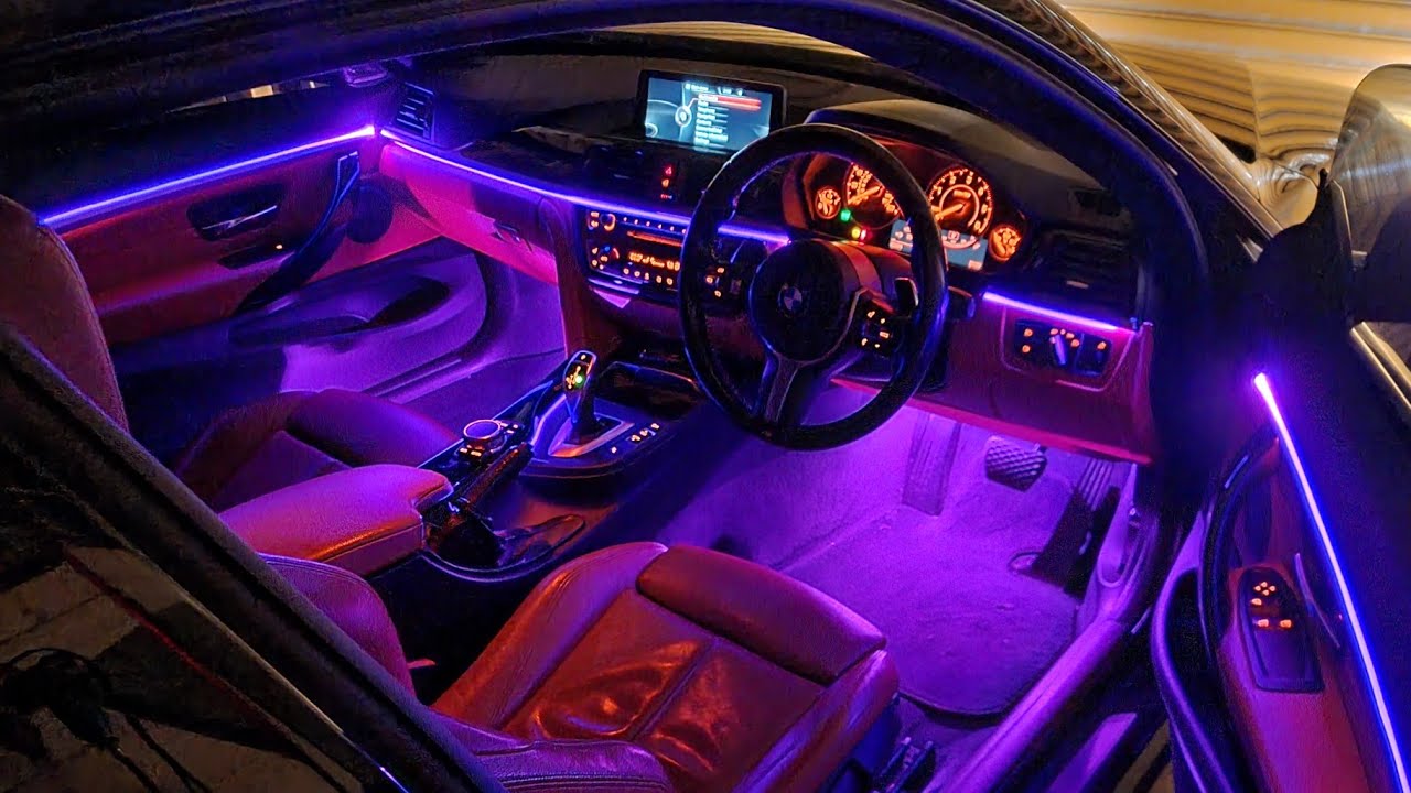Bmw 4 Series F32 Coupe Ambient Light Install Rgb Led Car Interior