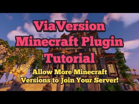 Viaversion Viarewind Viabackward Minecraft Plugin Tutorial Allow