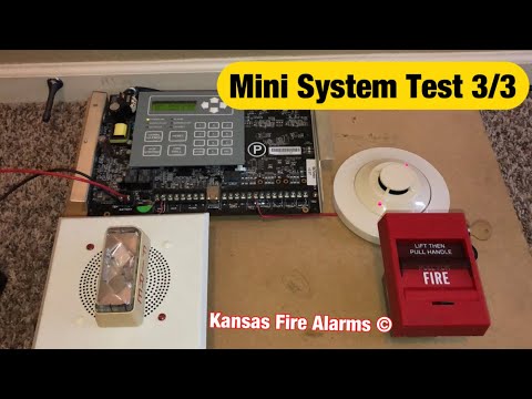 Mini Fire Alarm System Test 3 Youtube