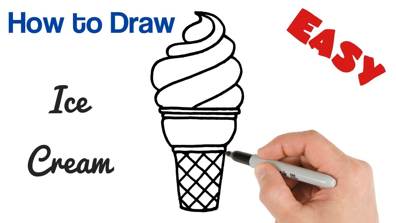 How To Draw Ice Cream Mit Printable