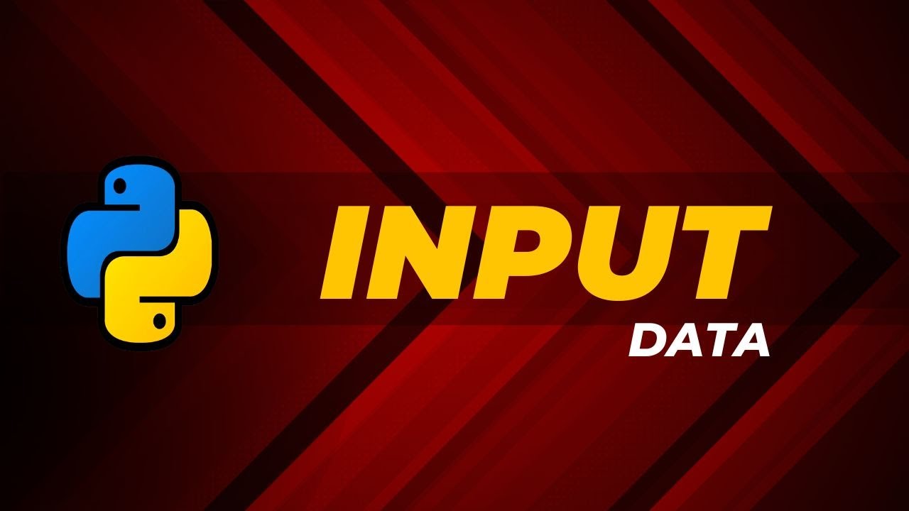 Dasar Python 10 Input Data Youtube