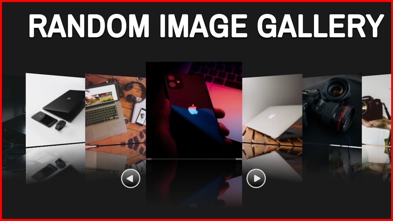 Build Random Image Gallery Using Html Css Javascript Youtube