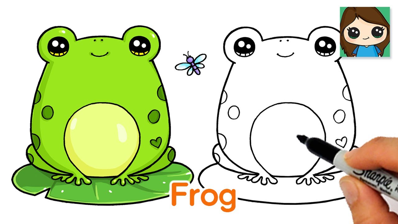 How To Draw A Frog 10 Easy Drawing Projects 55 Off