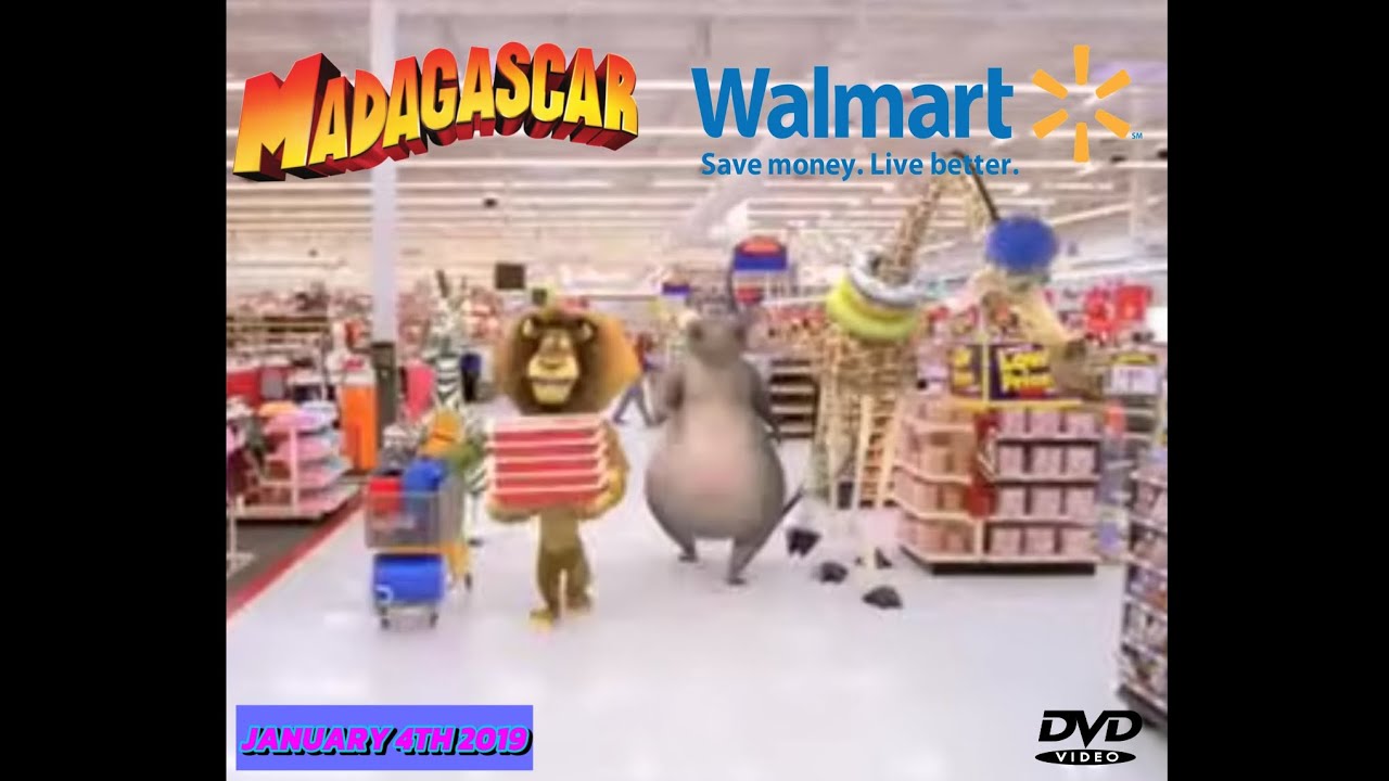Madagascar 2005 5 Deleted Walmart Commercials 2019 5 Unreleased