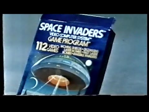 Space Invaders For The Atari 2600 Retro Tv Commercial Ad Youtube