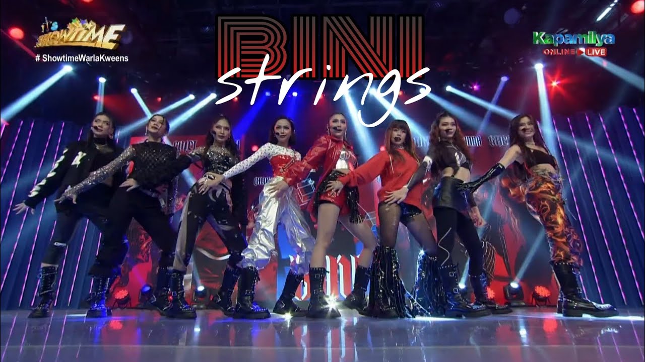 Bini Live Performance In Showtime Bini Showtime Strings Youtube