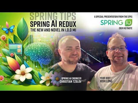 Spring Tips Spring Ai Redux Youtube
