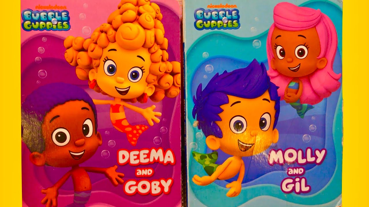Bubble Guppies Books Read Aloud Deema And Goby Molly And Gil