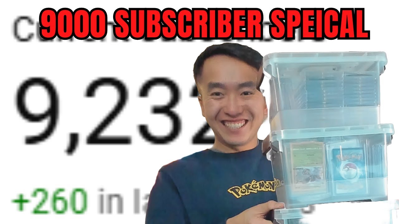 9000 Subscriber Special My Pokemon Card Collection Youtube