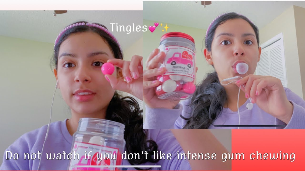 Asmr Intense Gum Chewing Youtube