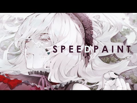 Speedpainting Porcelain Maid Thececile Youtube