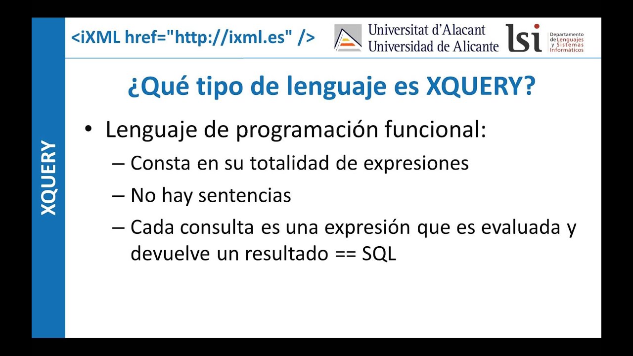 Xquery Introducción Youtube