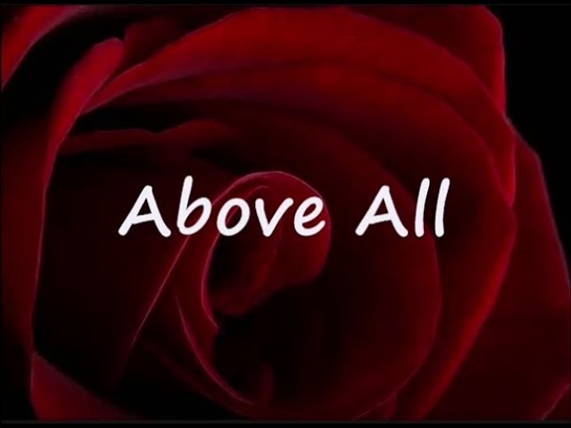 Michael W Smith Above All Chords Lyrics