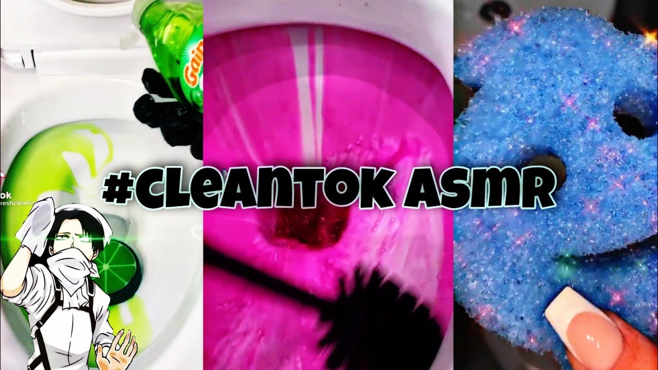 Cleaning Tiktok Compilation 1 Asmr Youtube