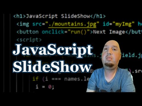 How To Create Slideshow Javascript Youtube