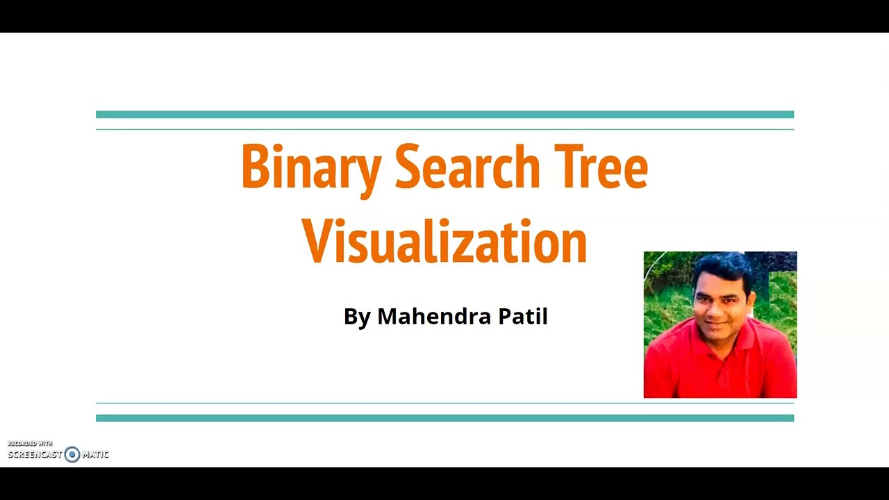 Binary Search Tree Visualization Youtube