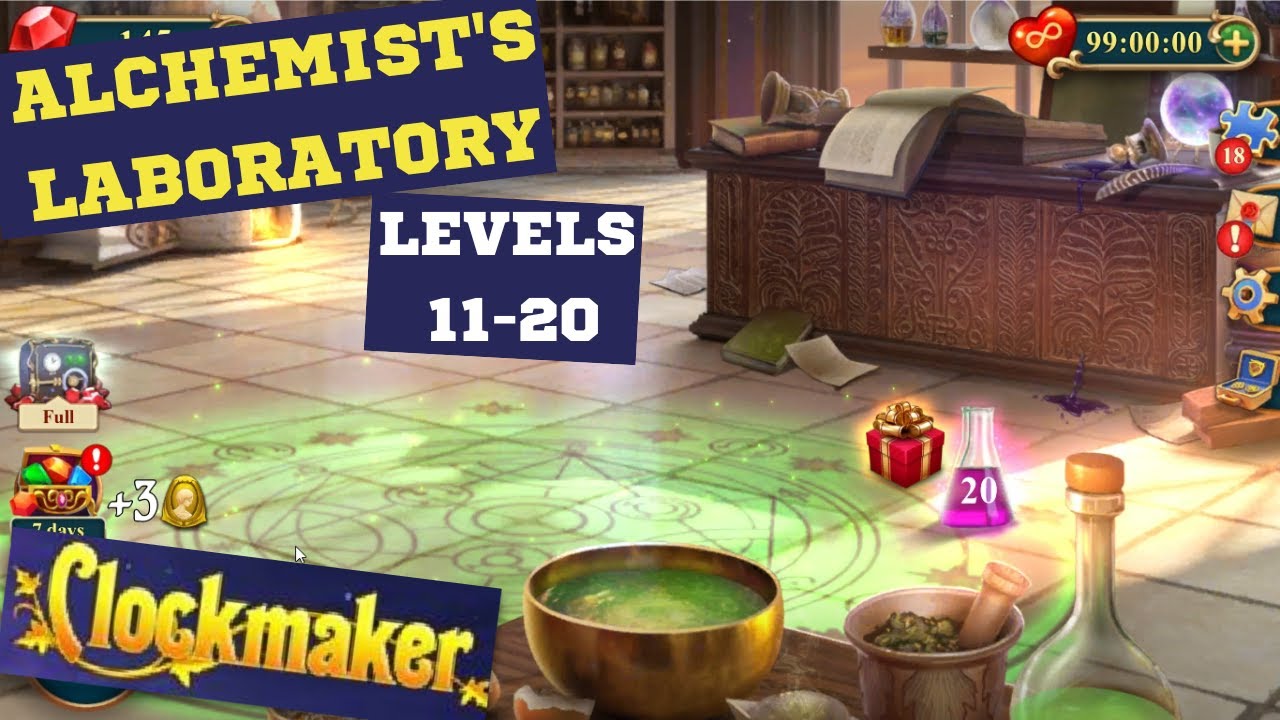 How To Play Clockmaker Event Alchemist S Laboratory Part 1 Levels 11 20