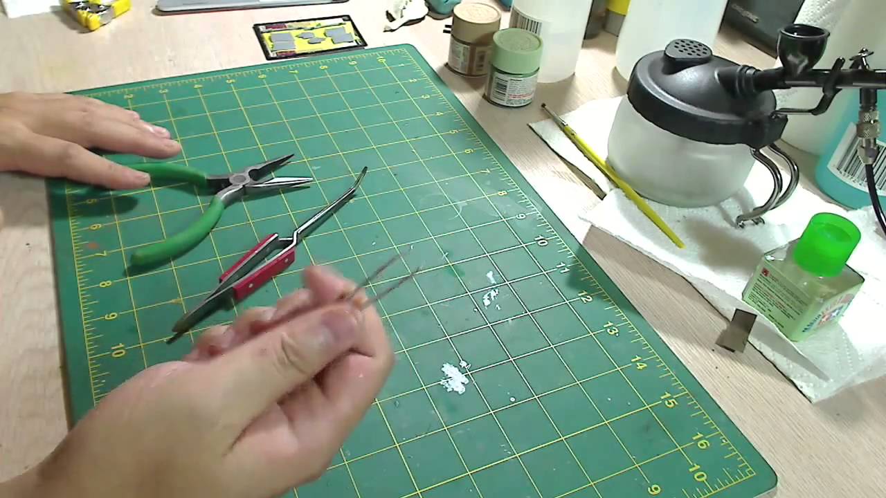 Basic Scale Modeling Basic Tools Part 1 Youtube
