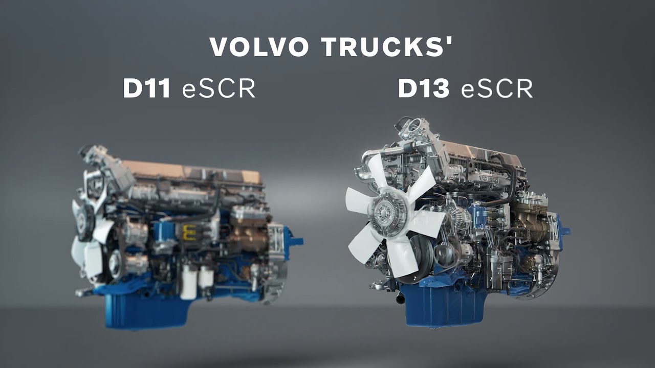 Volvo Trucks Updated Euro 6 D11 And D13 Engines Youtube