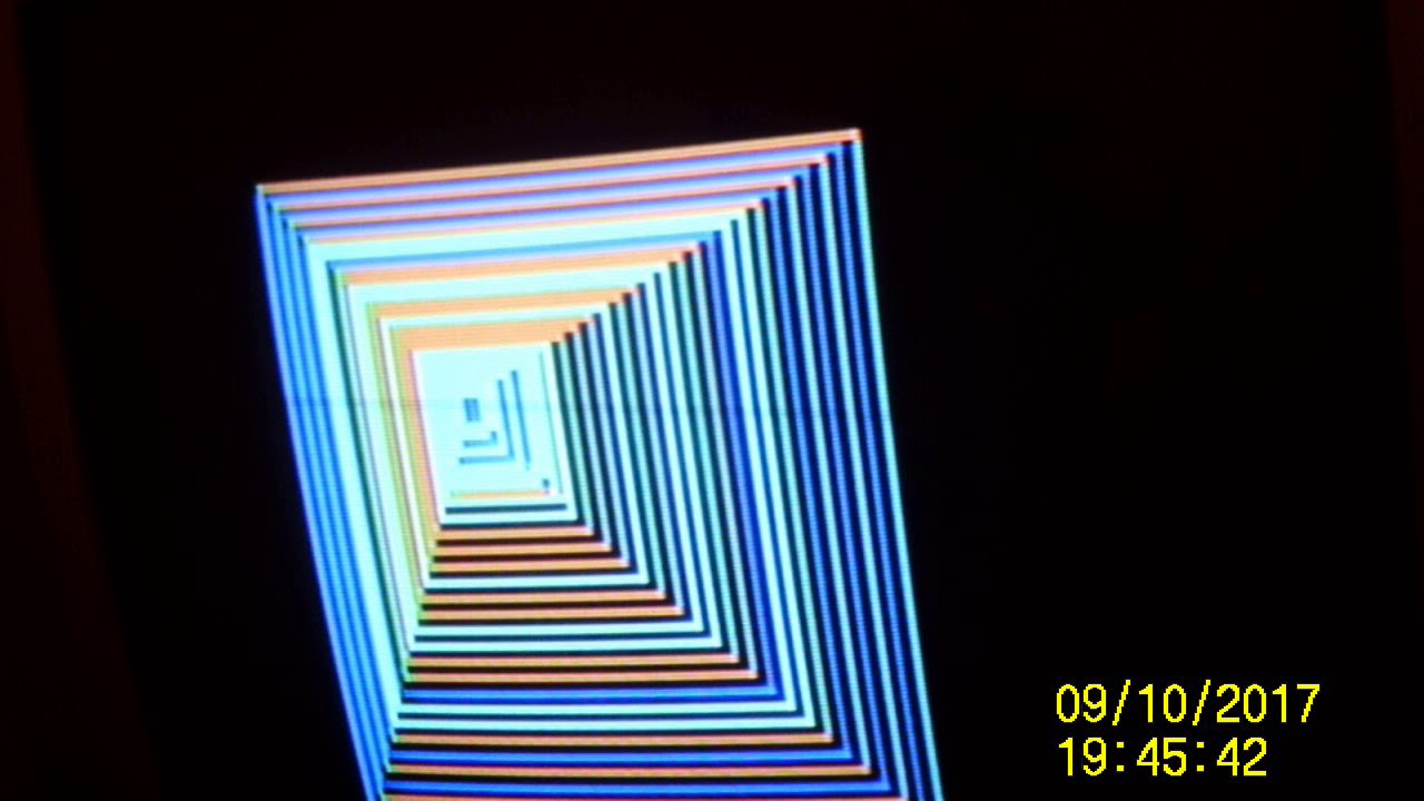 Atari 800 Basic Graphics Demo Sunp0373 Youtube