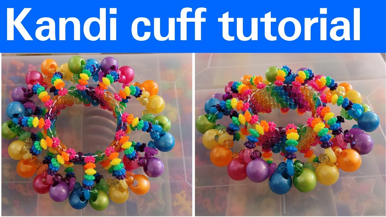 Kandi Cuff Tutorial Youtube
