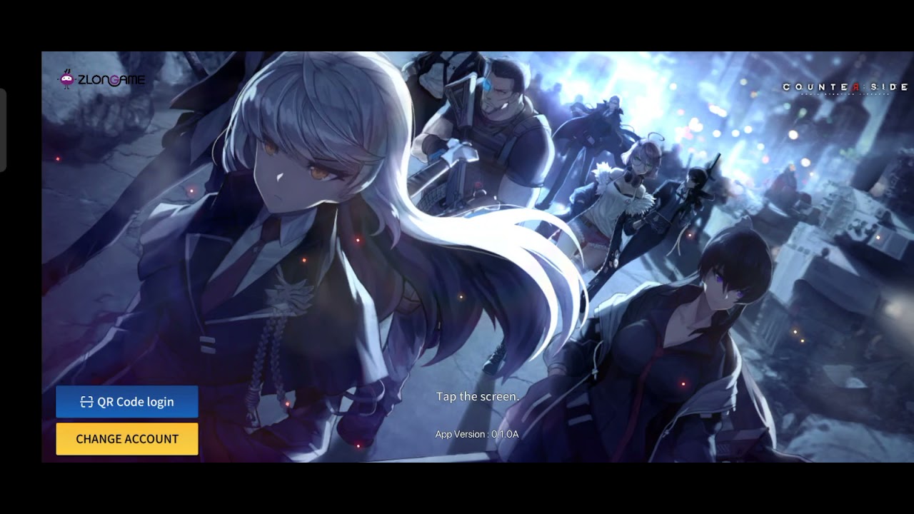Counterside Log In Screen Youtube
