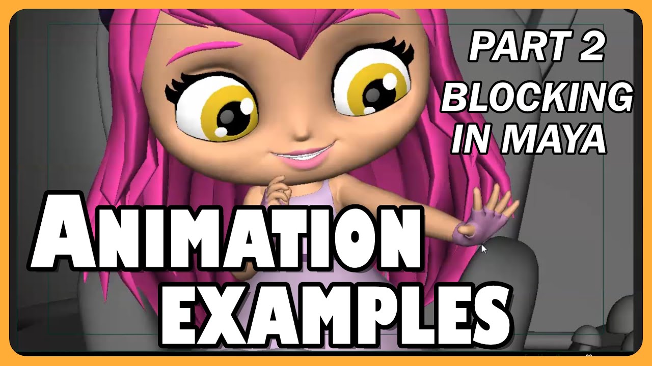 Animation Tutorial Part2 How To Block In Maya Youtube