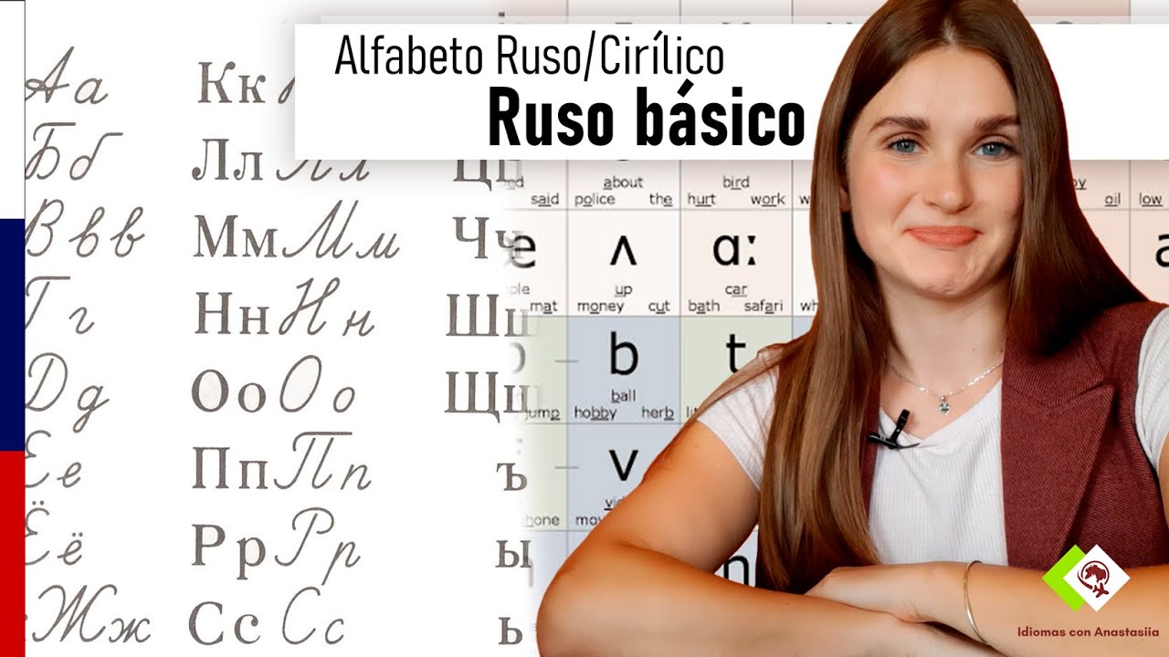 Alfabeto Ruso Cirílico Ruso Básico A1 русский алфавит Youtube