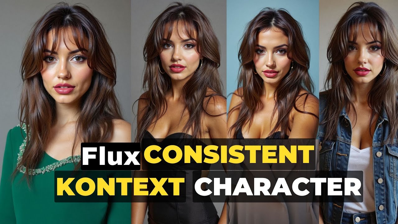 Flux 1 Kontext How To Create Consistent Character Images Using Flux