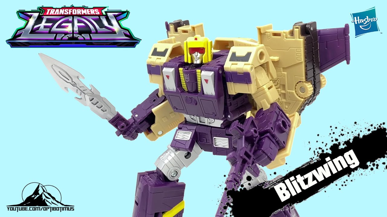 Transformers Legacy Leader Class Blitzwing Video Review Youtube